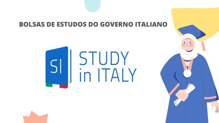 Bolsa de estudos do Governo Italiano (MAECI) com tudo pago 2026/2027
